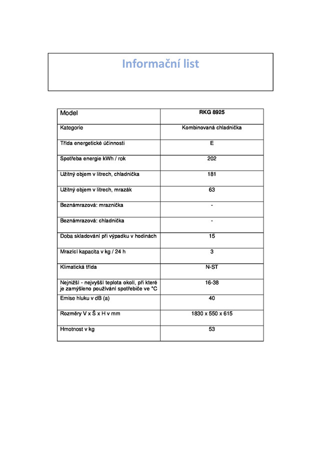 SEVERIN RKG 8925 - Lednice | Alza.cz